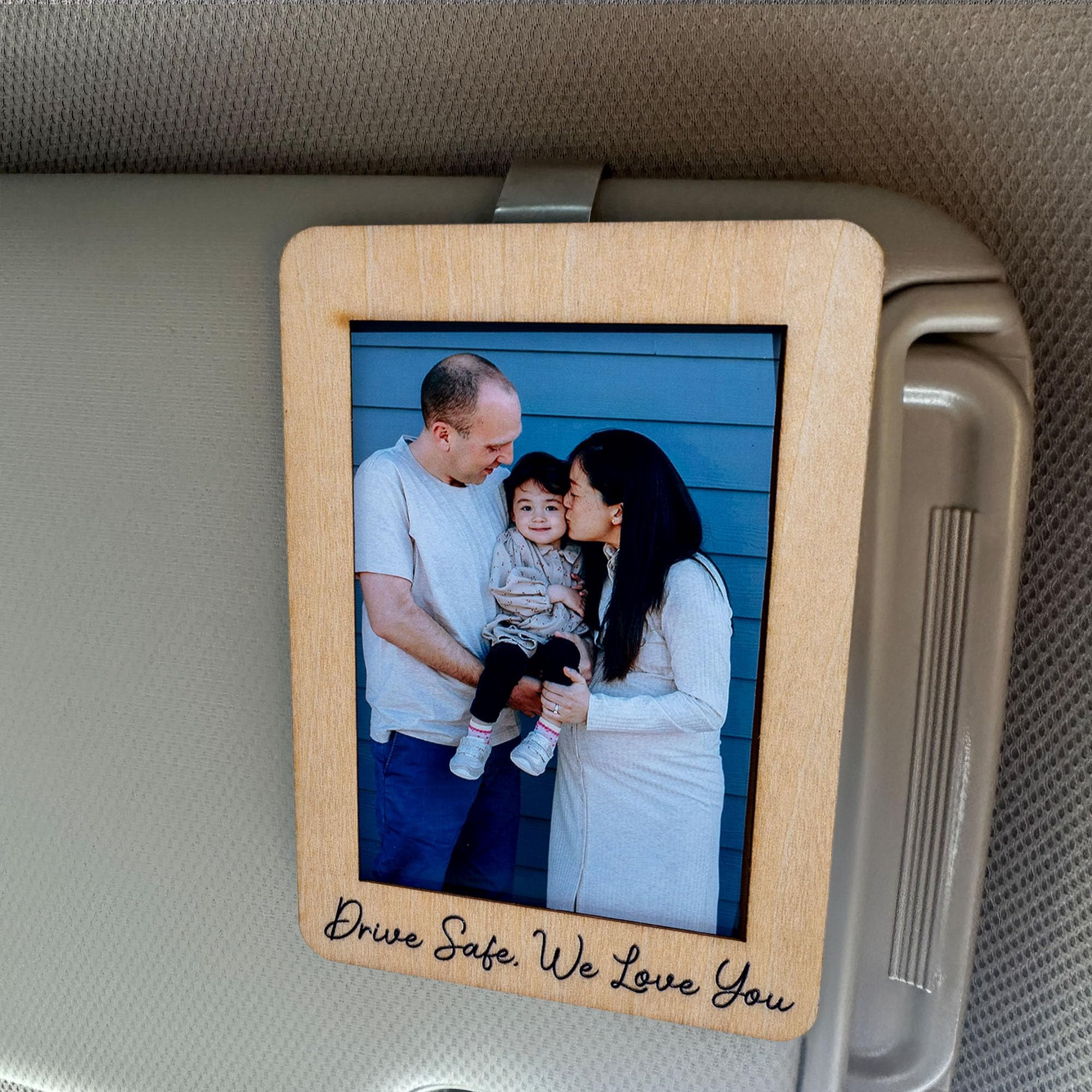 Drive Safe I Love RRF12 You Car Visor Drive Safe Photo Car Visor Clips ...