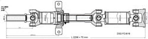 Drive Shaft Assembly Rear - Walmart.com