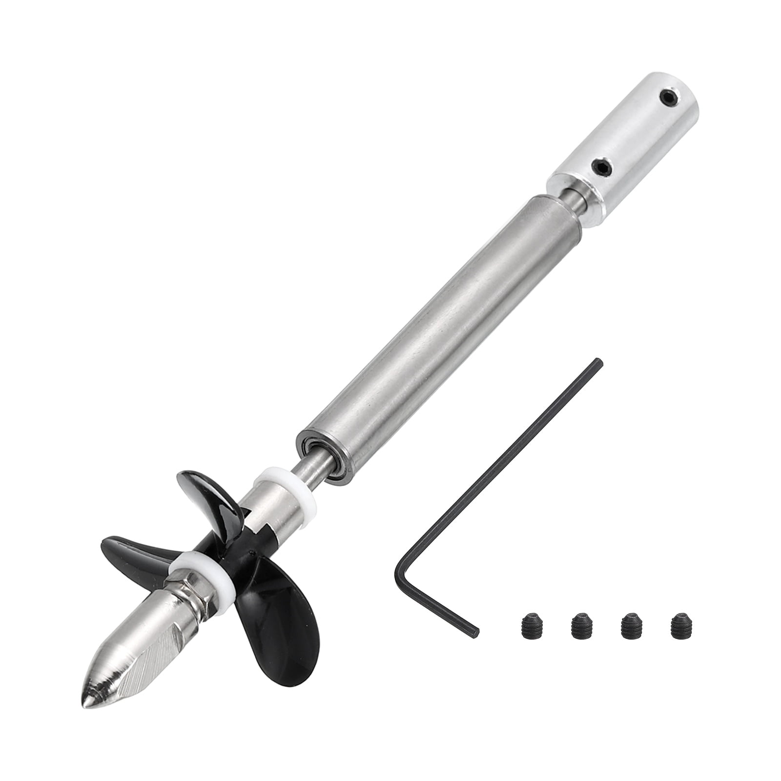 Drive Shaft W Propeller and Coupling Joint, L100mm Shaft, L25mm Sleeve ...