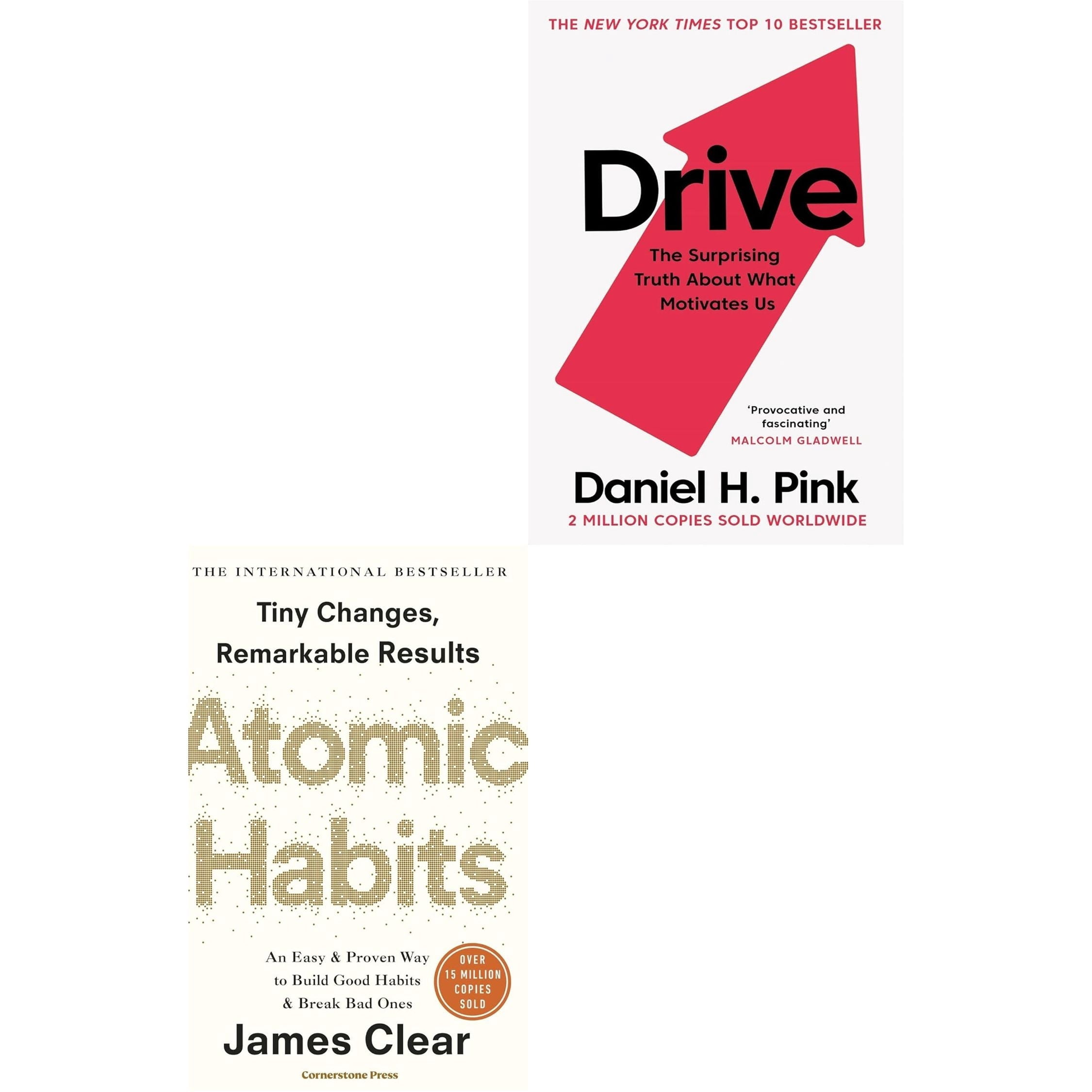 Drive The Surprising Truth, Atomic Habits 2 Books Collection Set ...