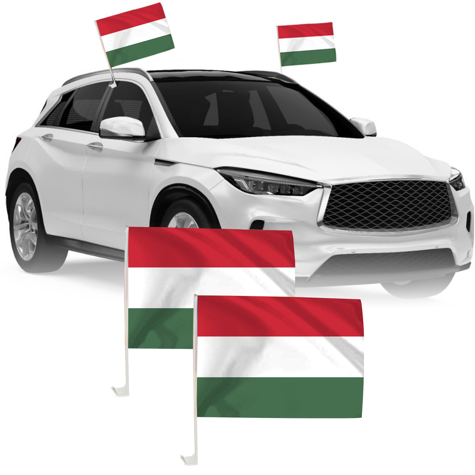 Drive With Using Our Car Window Flags Show Your Passion!（30x45cm） Flags ...