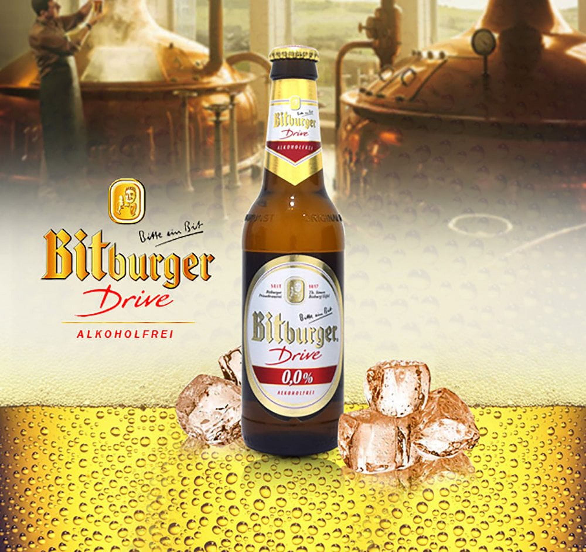 Drive Zero Non-Alcoholic Mal Beer, 11.2 fl oz (12 Glass Boles ...