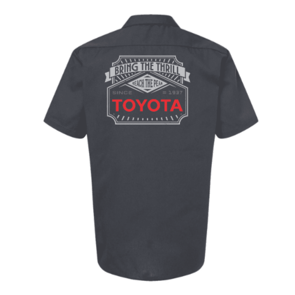 Drive the Passion with Toyota Branded Dickies Work Shirts - Walmart.com