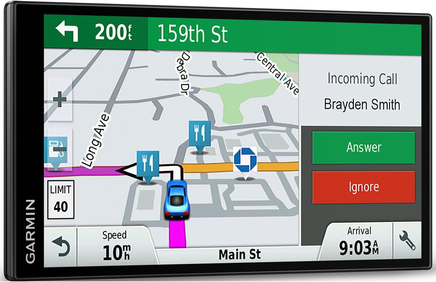 DriveSmart 61 NA LMT-S with Lifetime Maps/Traffic, Live Parking ...