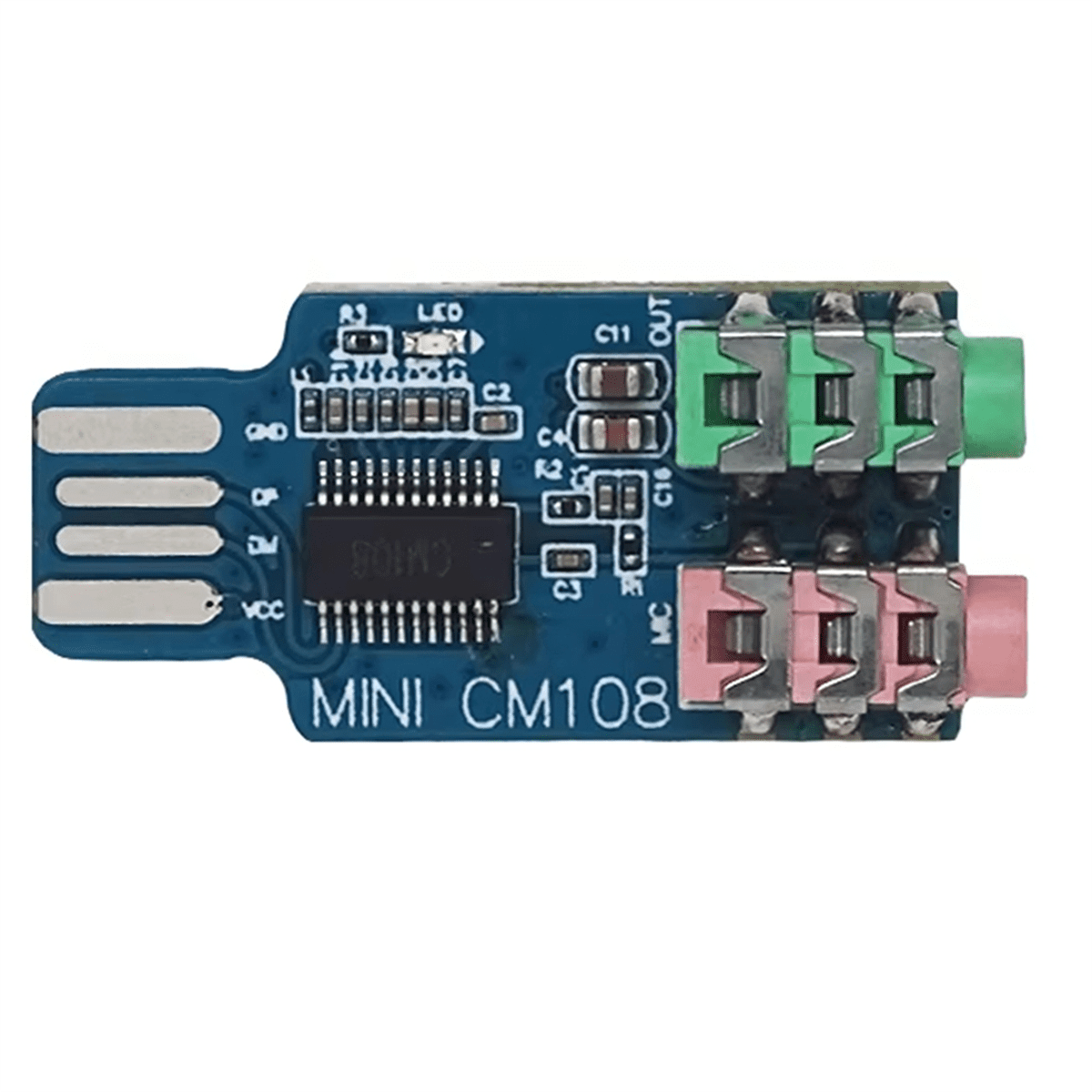 Driveless USB Sound Card Computer External Sound Card Module Laptop ...