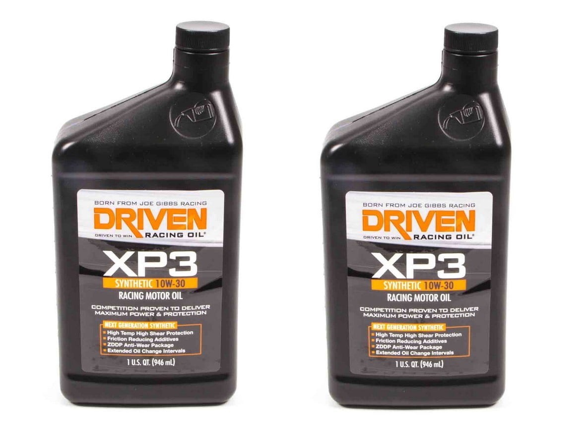 Driven 00306 XP3 Synthetic 10W-30 Performance Racing Engine Motor Oil ...