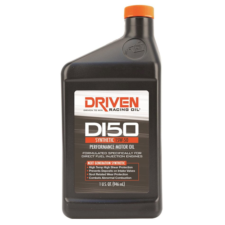 Driven Racing Oil DI50 15w50 Synthetic Oil 1 Quart - Walmart.com