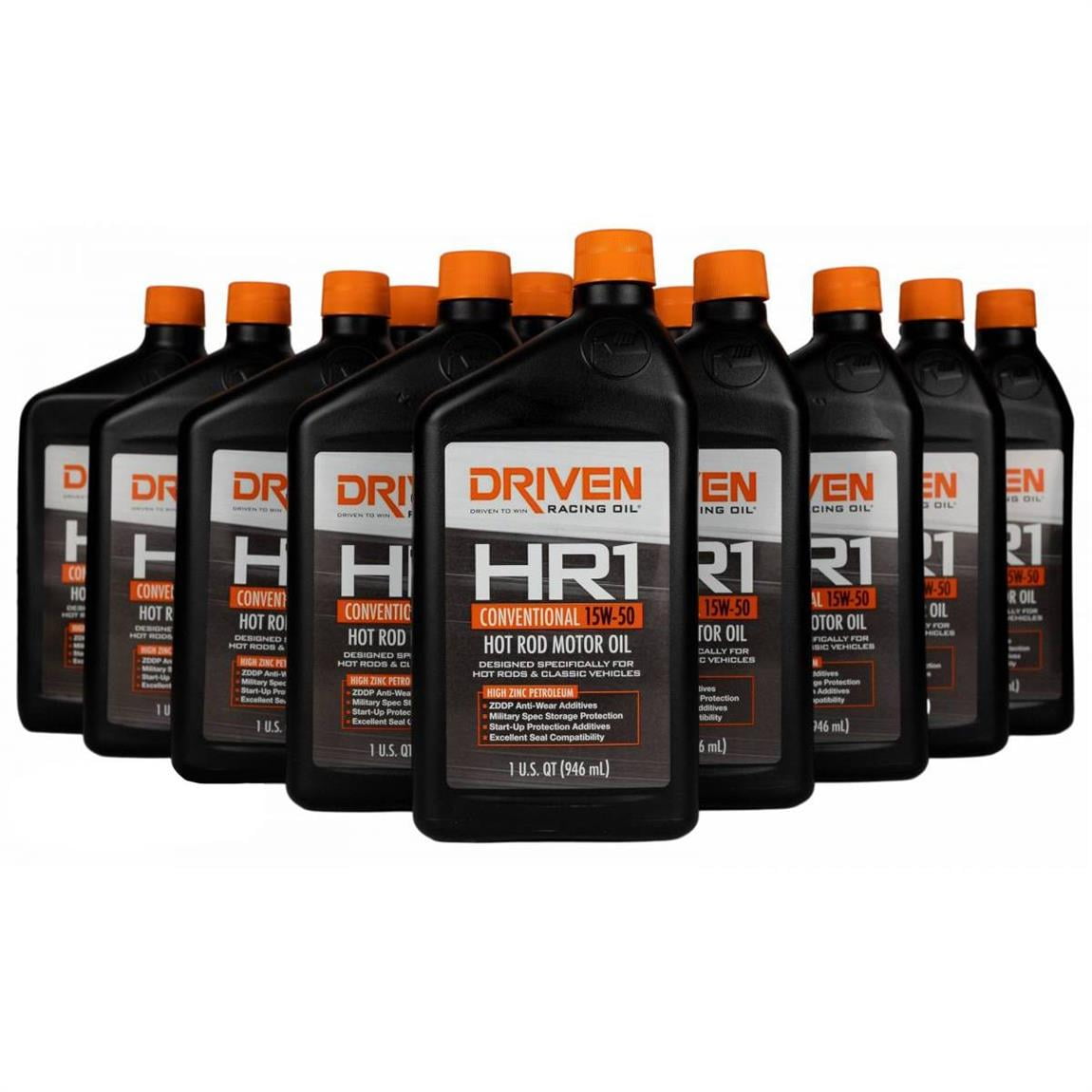 Driven Racing Conventional 15W-50 Motor Oil for Big Block Muscle Cars ...