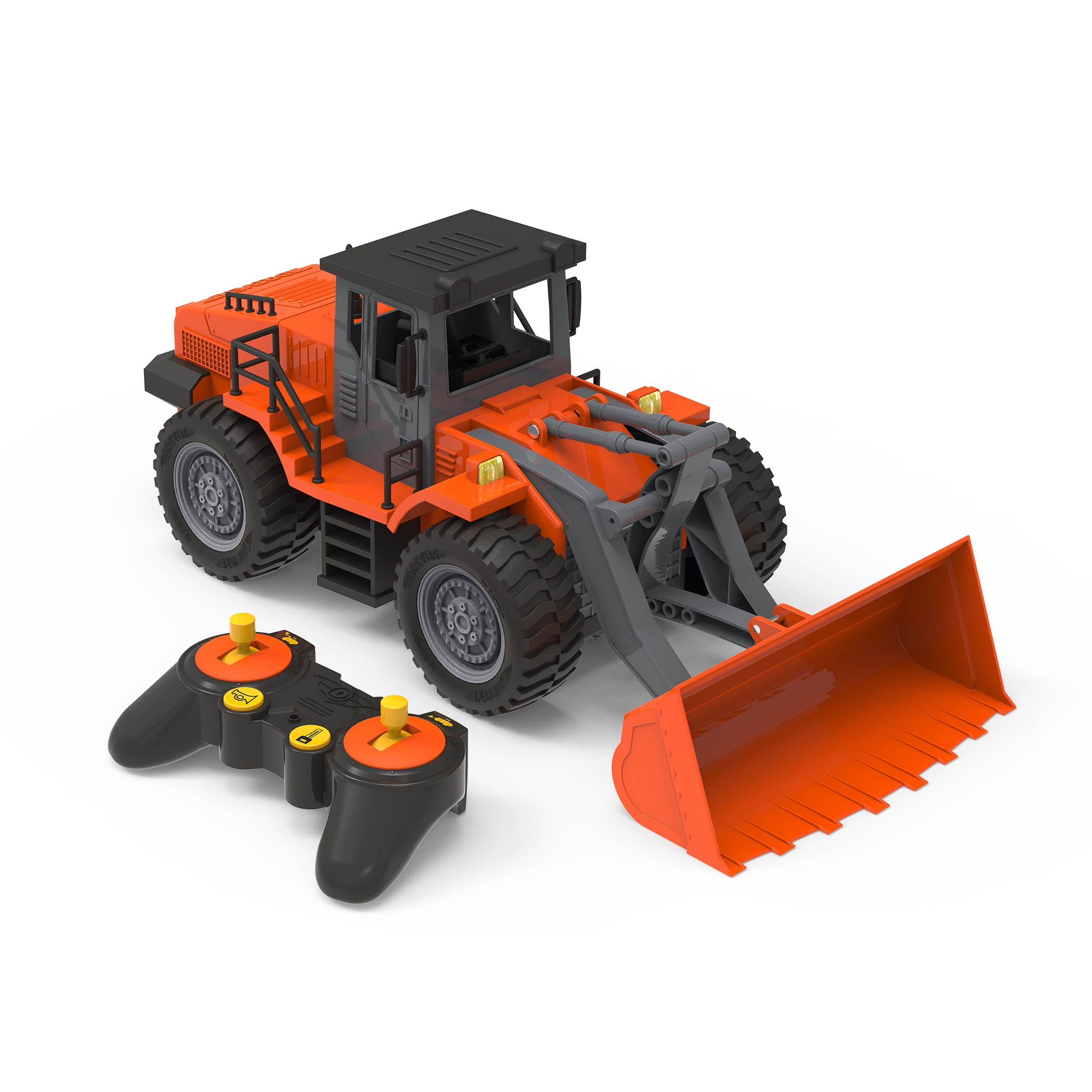 Driven by Battat Midsize RC Toy Front End Loader Remote Control ...