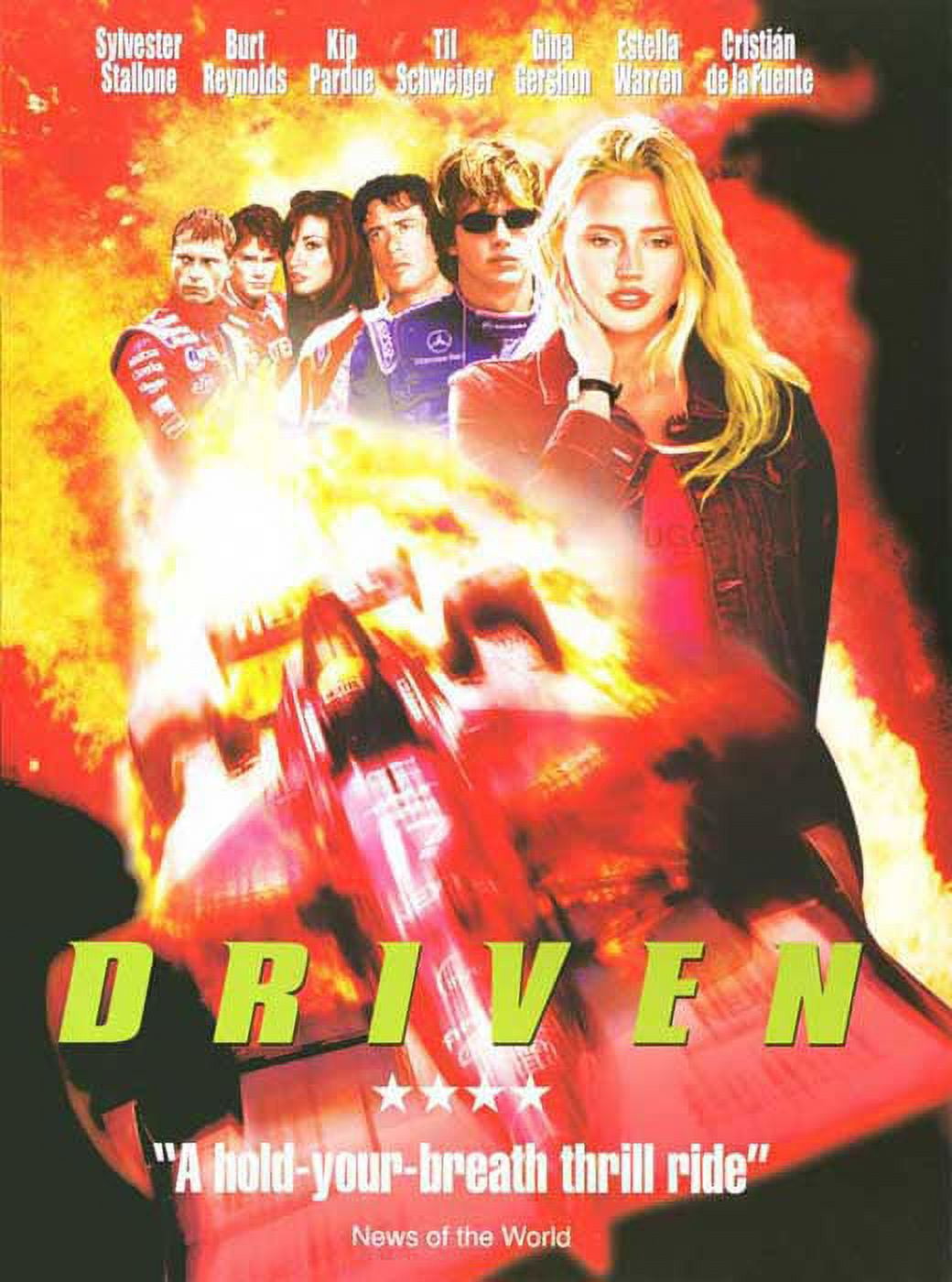 Driven - movie POSTER (Style C) (27" x 40") (2001) - Walmart.com