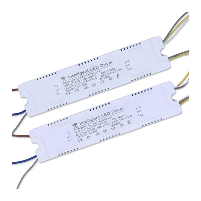 Driver 1pcs 2.4G RF ControlIntelligent LED (20-40W)X4 (40-60W)X4 220mA ...