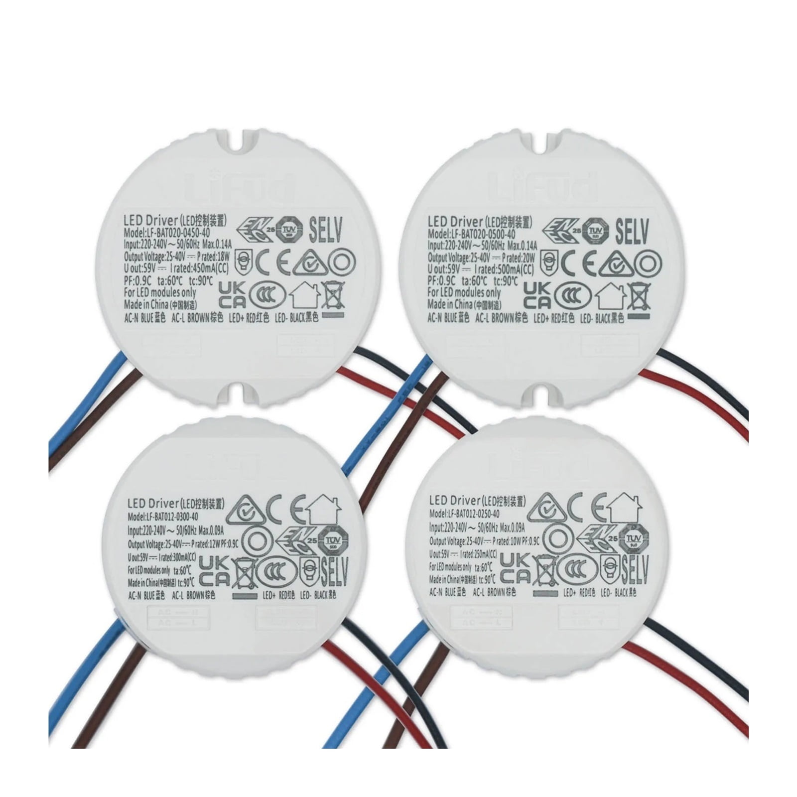 Driver 1pcs LED 25-40V Silicon Controlled Rectifier 250mA 300mA 450mA ...