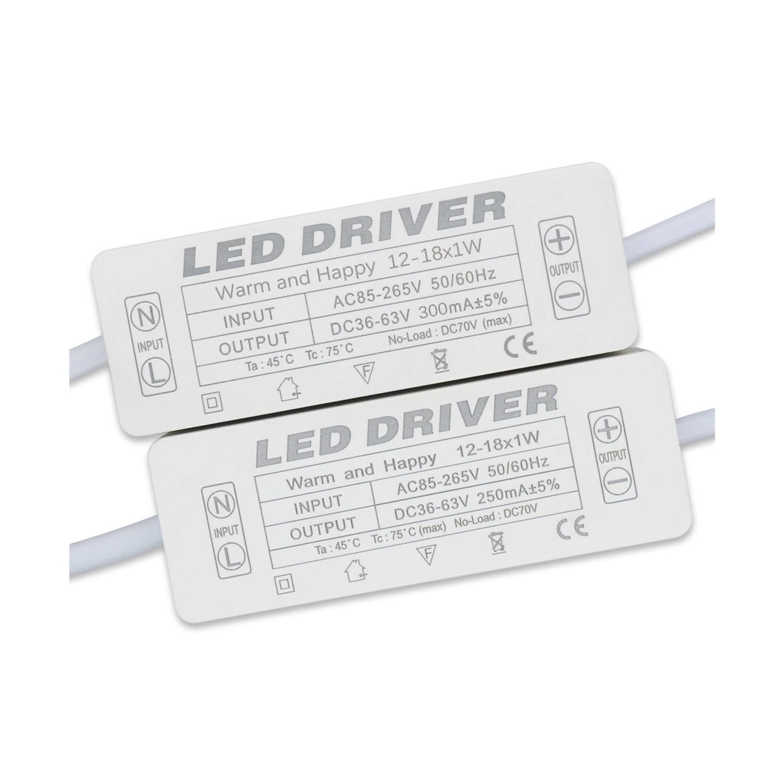 Driver 250mA 300mA LED Lighting Panel Lamp LED Strip Power Supply ...