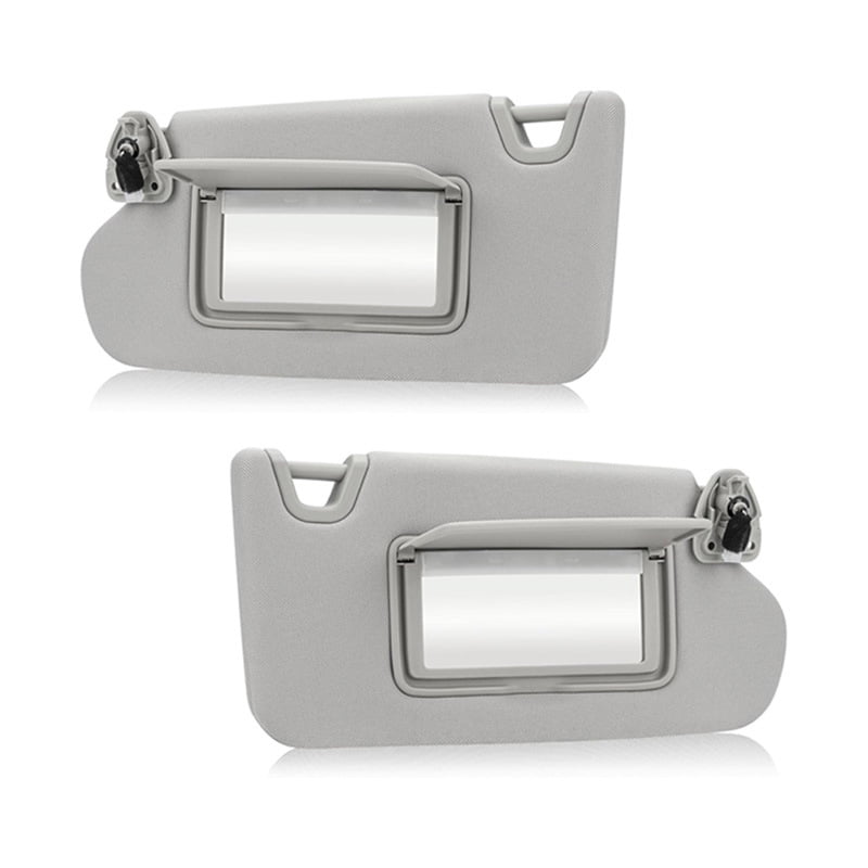 Driver And Passenger Side Car Sun Visor With Makeup Mirror For Nissan ...