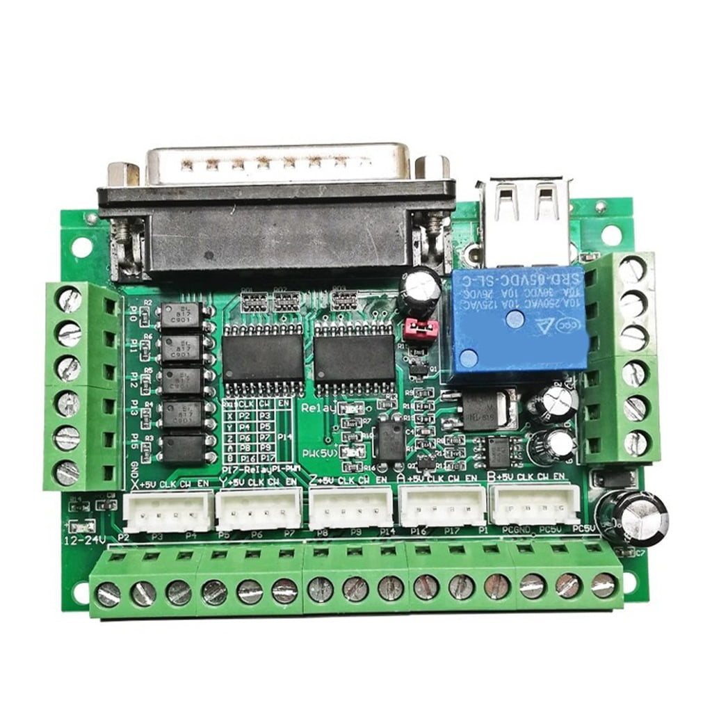 Driver Board Engraving Machine 5 Shaft Board With Optically Coupler For ...