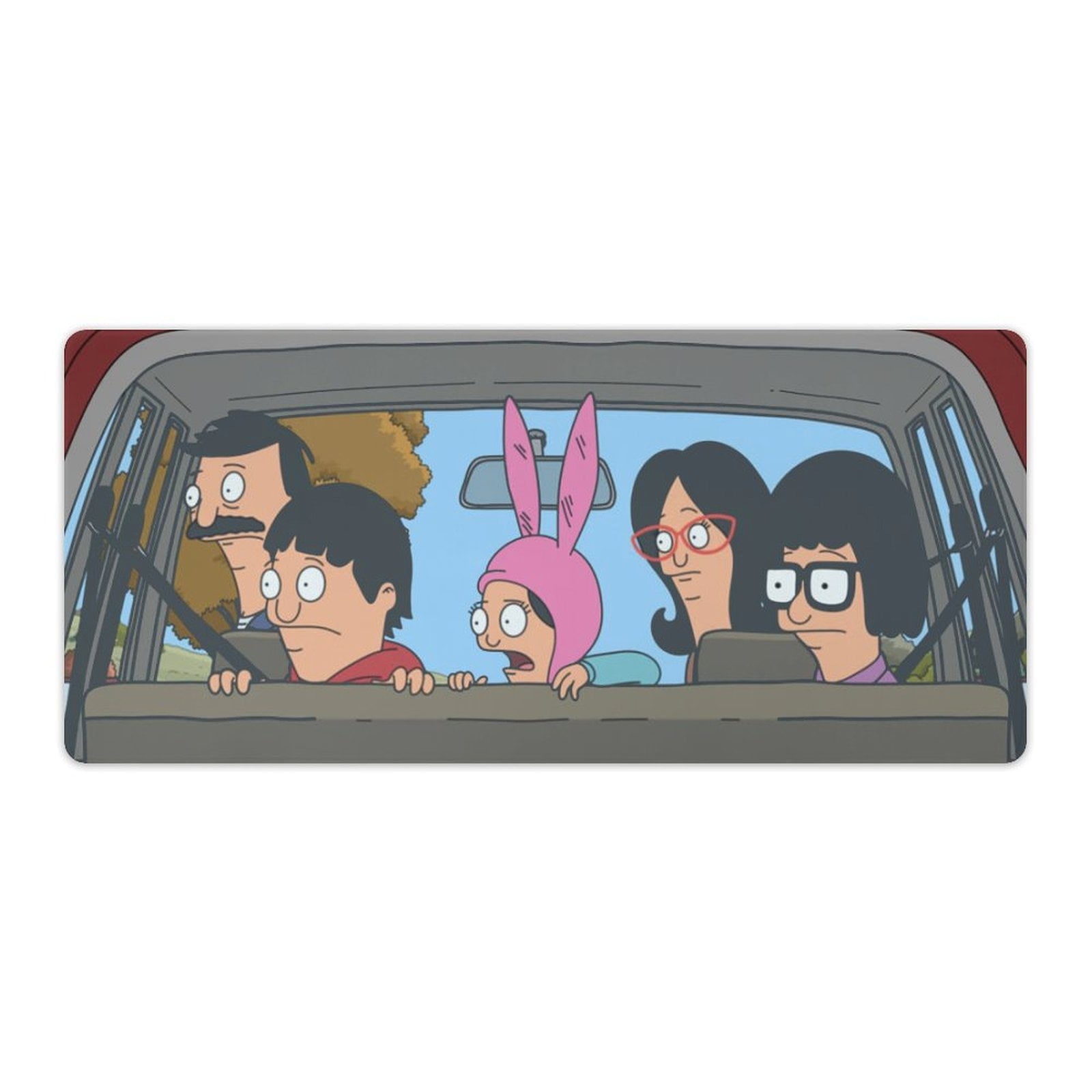Driver Cartoon Bob's Burgers Extended Gaming Mouse Pad No-sliped Large ...