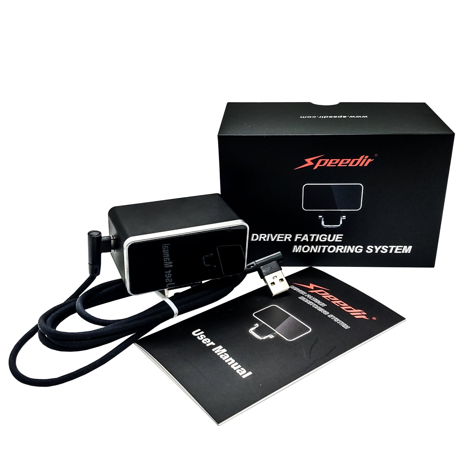 Driver Fatigue Monitoring System Drowsy Alarm Car Truck Boat USB ...