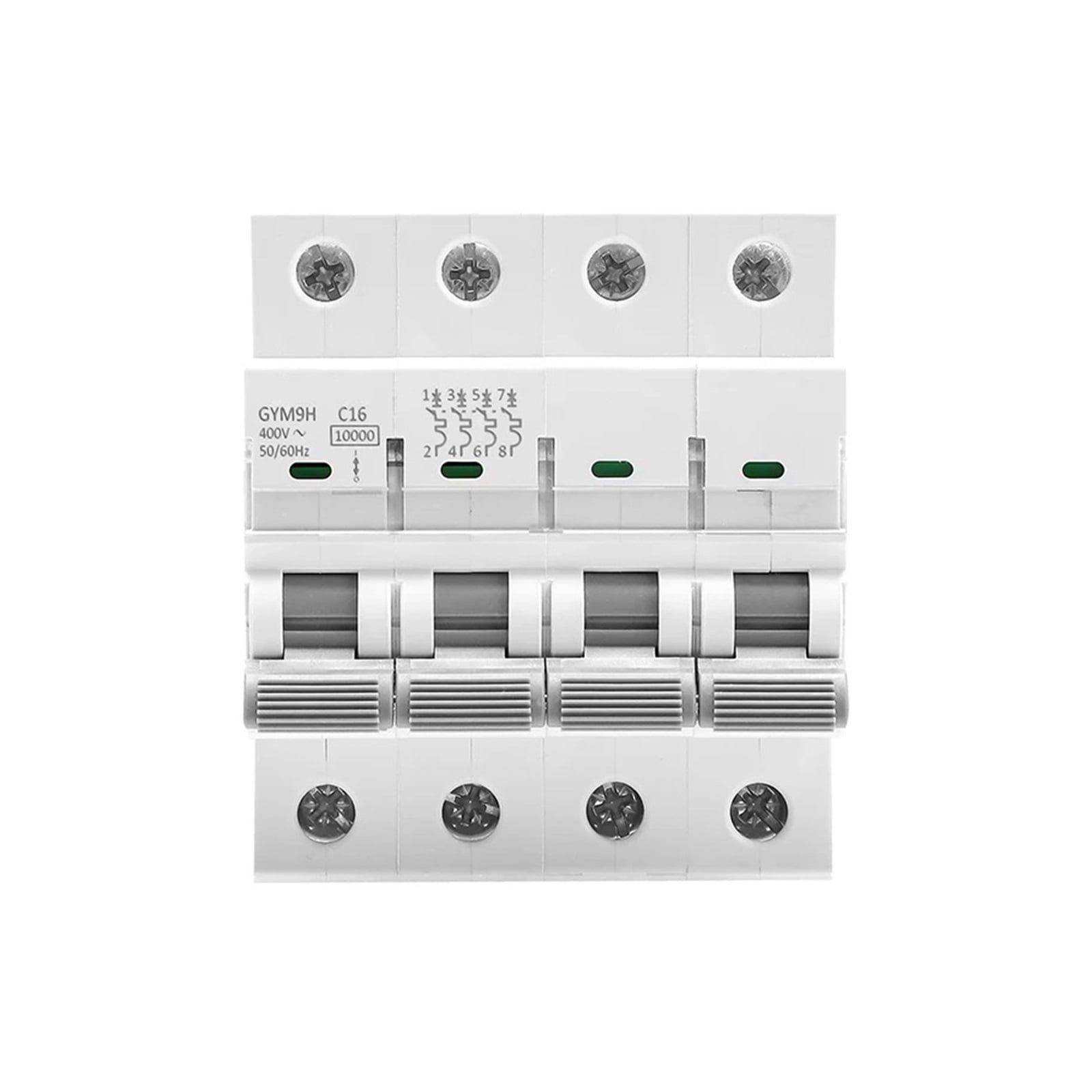 Driver GYM9H 10KA MCB 4P 6A 10A 16A 20A 25A 32A 40A 50A 63A Circuit ...