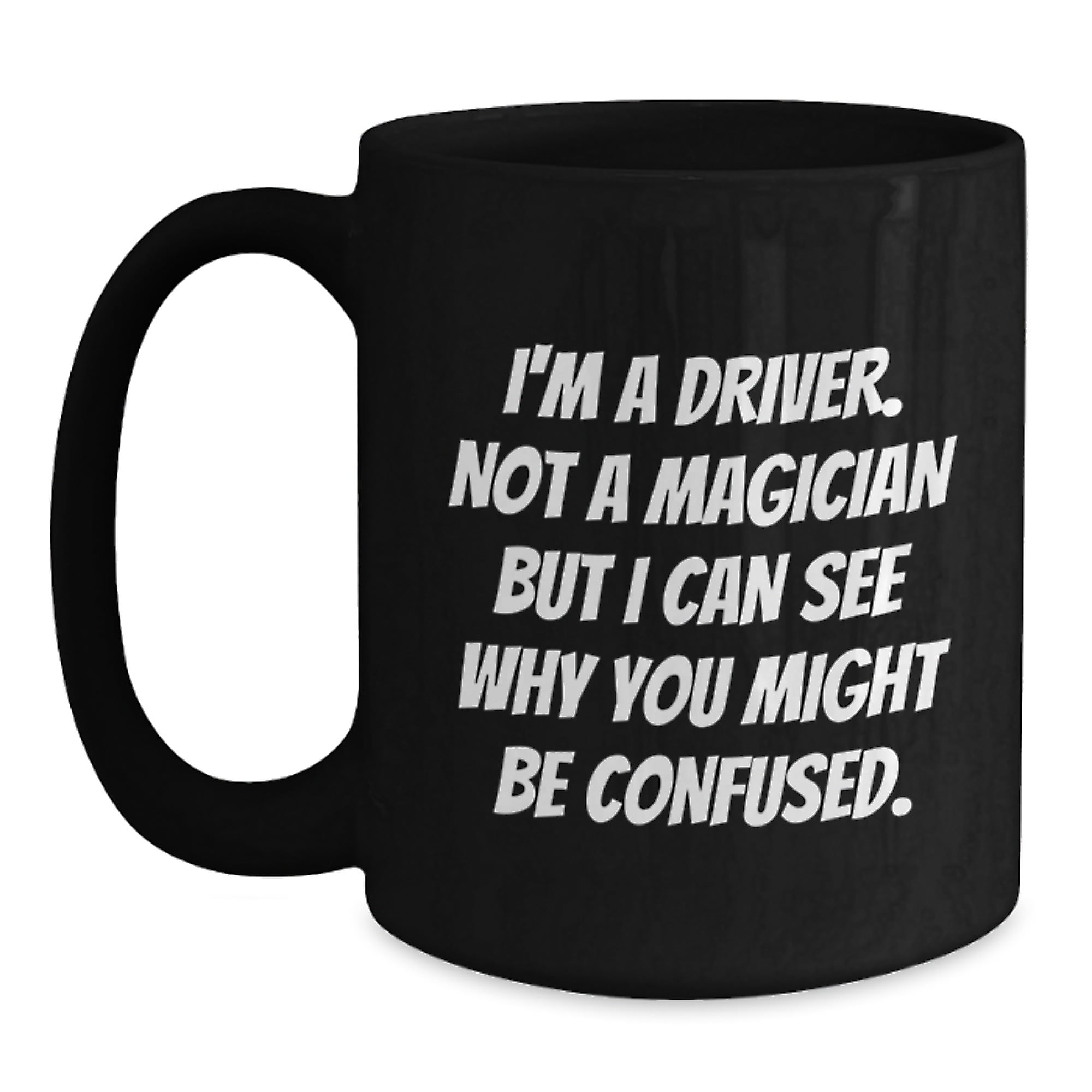 Driver Humor Gifts from Friends for Driver's Graduation, Funny Black ...
