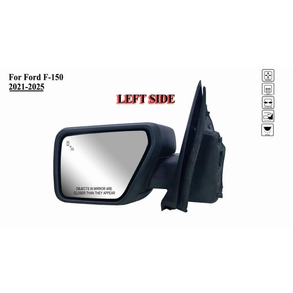 Driver Left Side Door Mirror Power With Blinker M-Folding For 21-25 ...