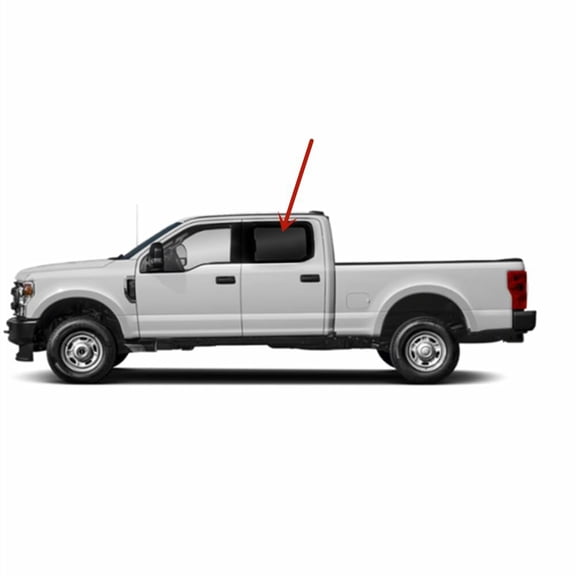 2018 Ford F150 Rear Window Size