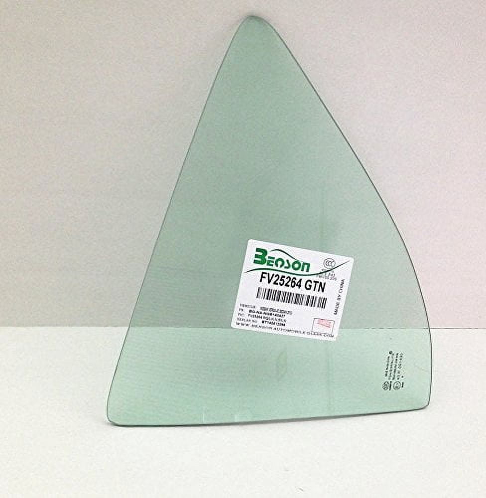 Driver Left Side Rear Vent Glass Vent Window Compatible with Nissan ...