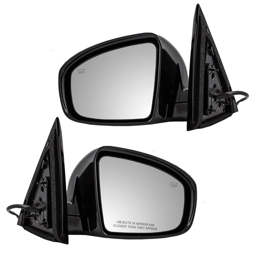 Driver and Passenger Power Side View Mirrors Heated Compatible with 13 ...