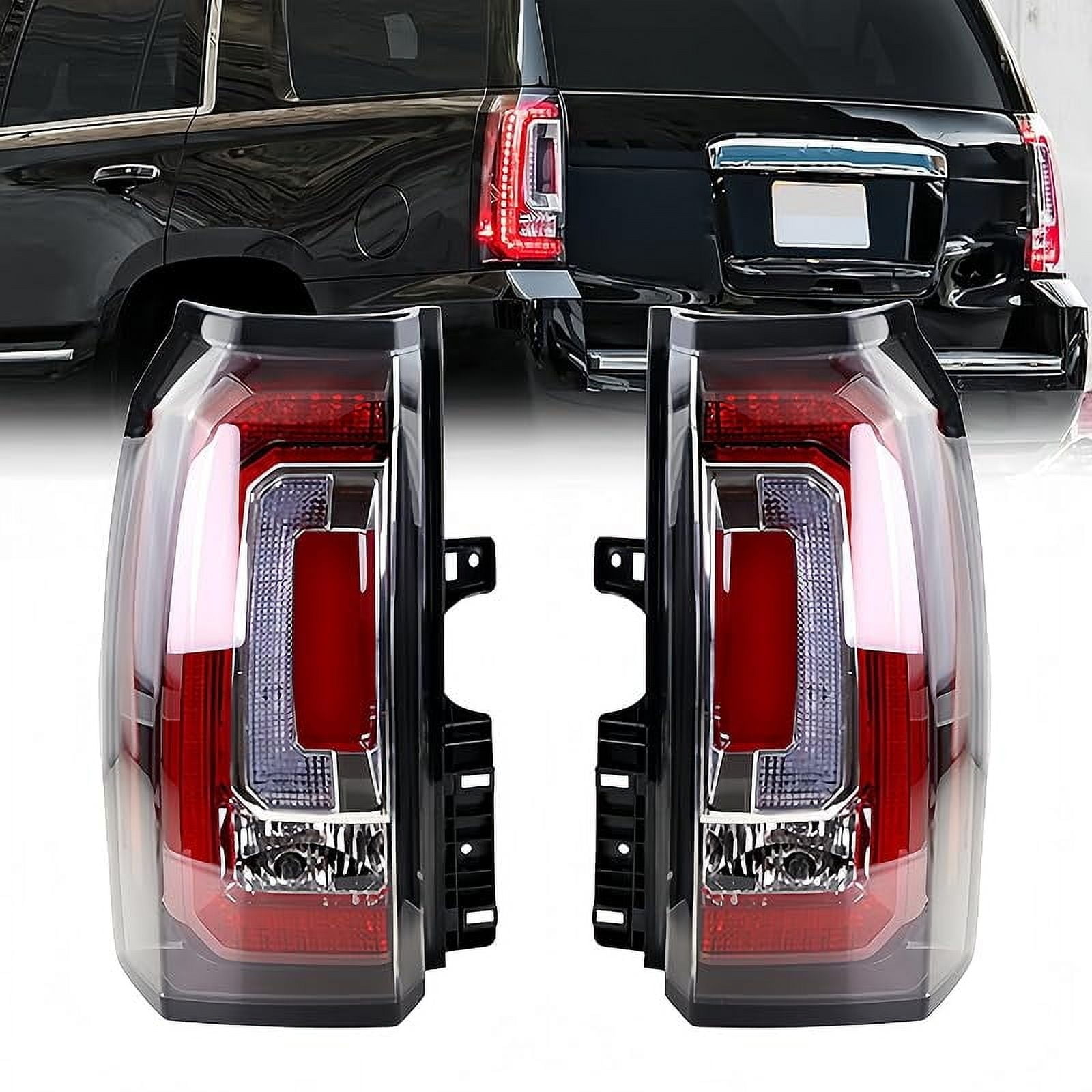 Driver & Passenger side set LED tail light assembly, for 2015 - 2019 ...