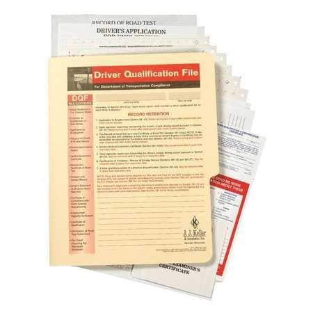 Driver Qualification File Packet 2-pk. - Snap-Out Format, 11.75" x 9.5 ...