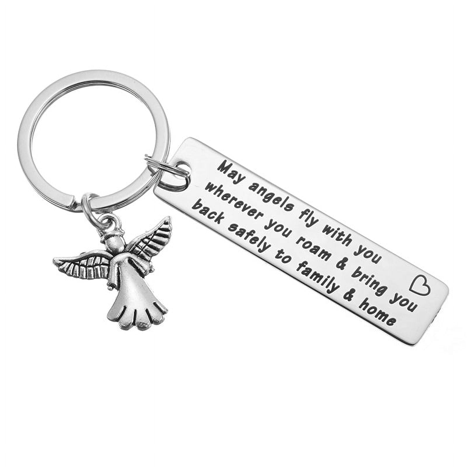 Driver Safe Gifts Keychain Guardian Angel New Driver Driving License ...