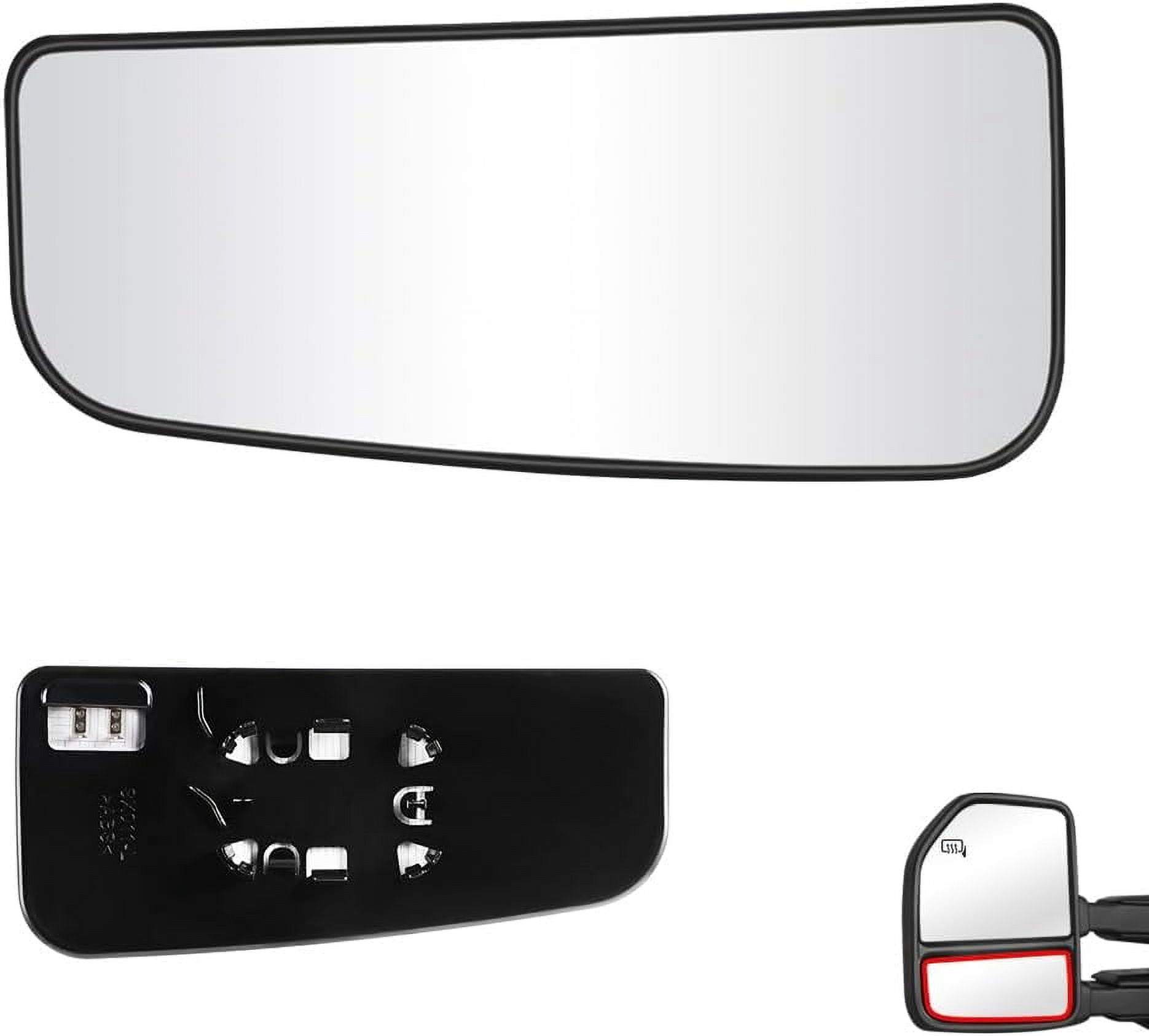 Driver Side Heated Lower Mirror Glass Replacement for Ford F150 Truck ...
