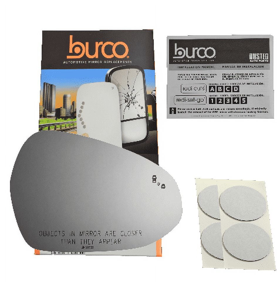Driver Side Replacement Mirror Glass w/BlindSpot No Rear Mount ...
