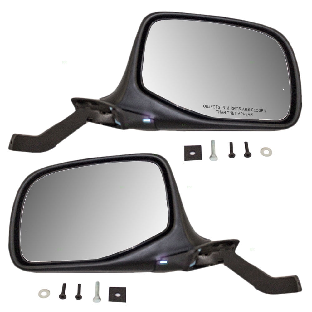 Brock Manual Mirror for 1992-1996 Bronco Paddle Type Set F7TZ17683DAB ...