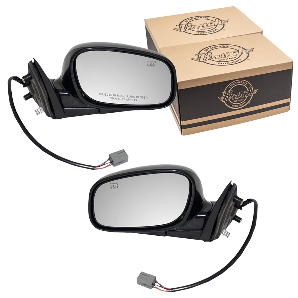 Lincoln Town Car 1998-2002 Heated Power Side View Mirrors with Glass ...