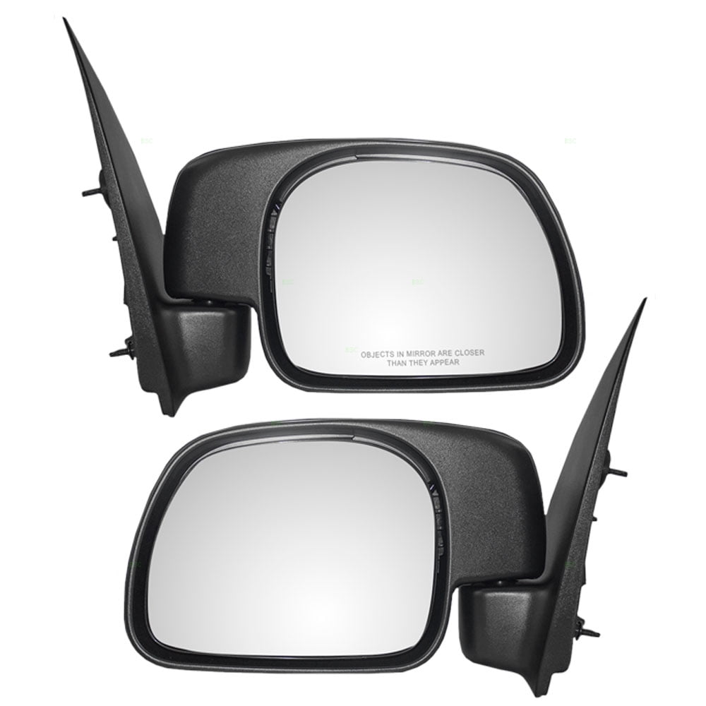 Driver and Passenger Power Side View Paddle Type Mirrors Replacement ...