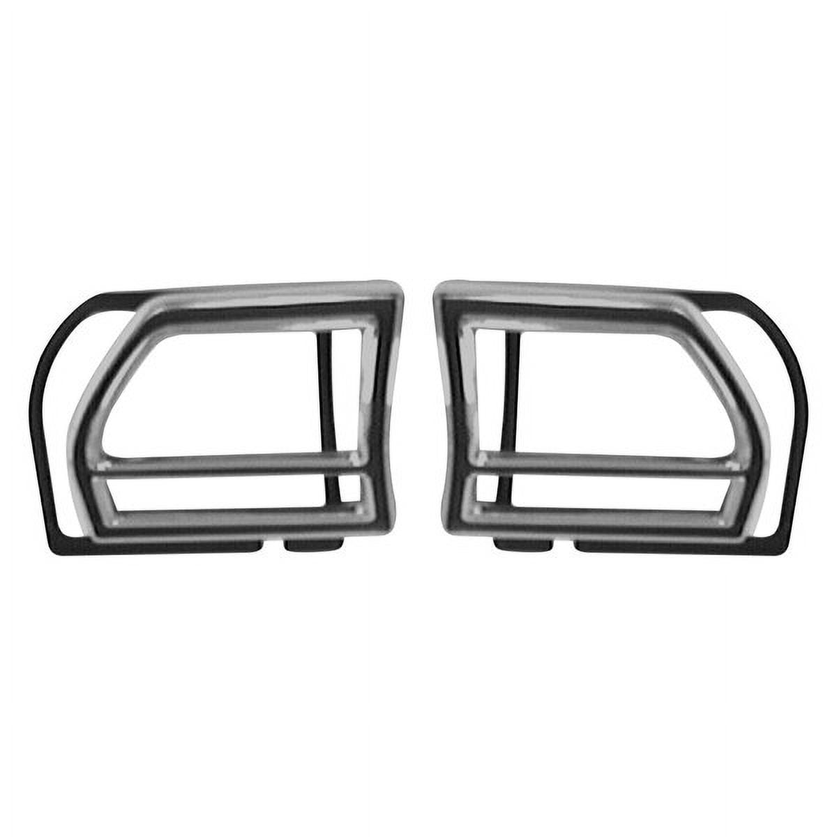 Driver and Passenger Side Tail Lamp Bezels for Chevy Chevelle 1969 ...