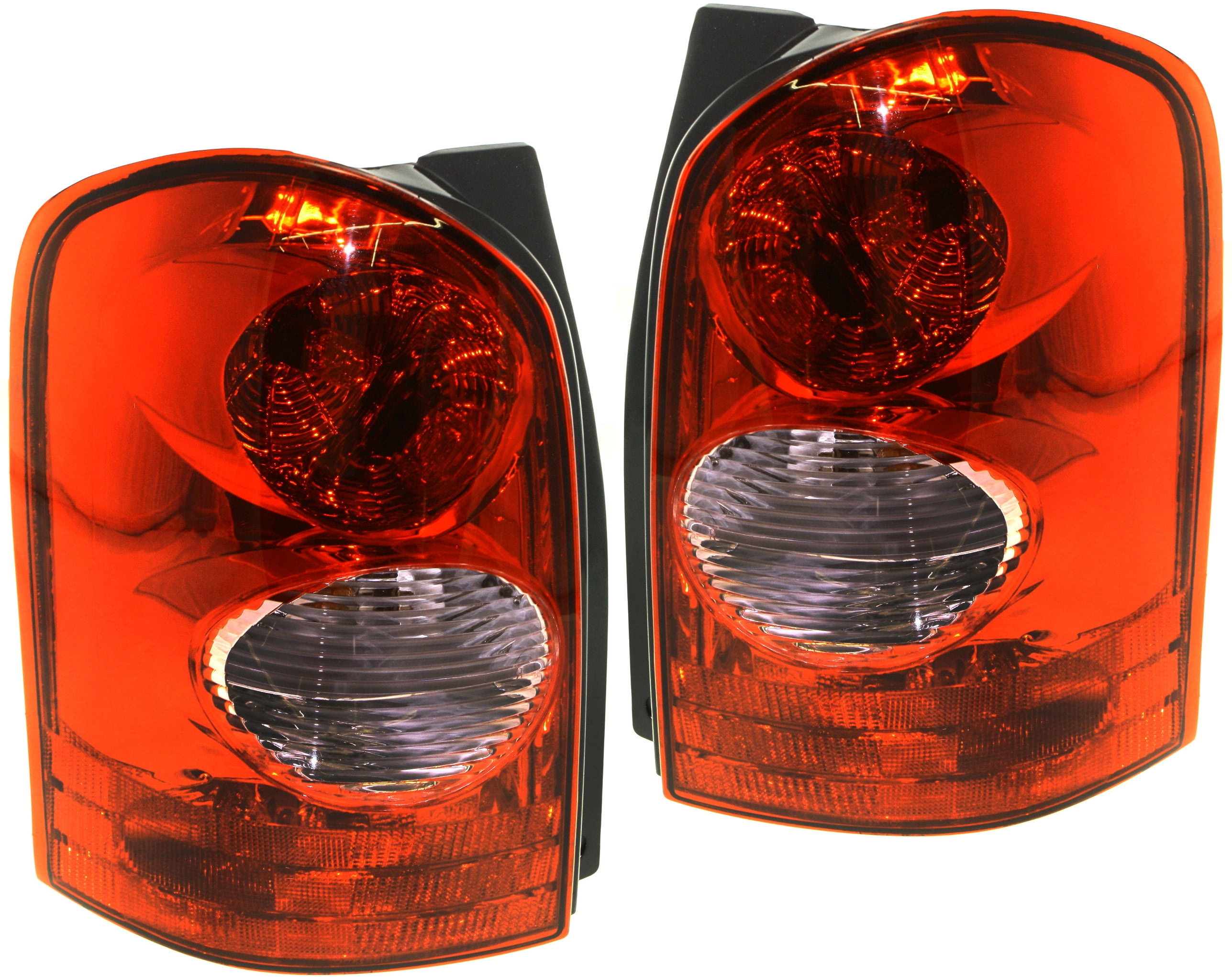Driver and Passenger Side Tail Lights With bulb(s) Halogen for 2002 ...