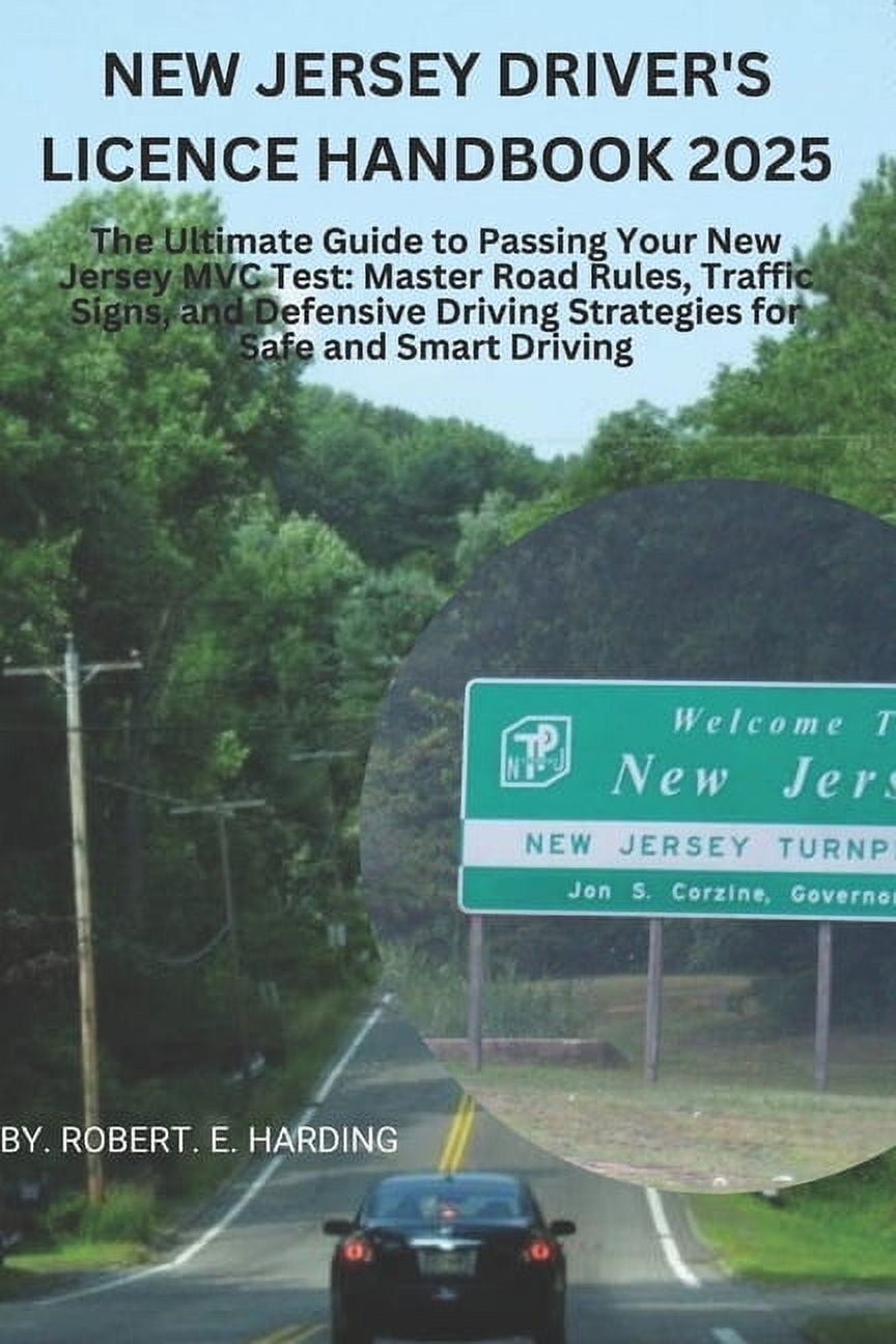 Driver's Licence Handbook (DMV) wit New Jersey driver's license ...