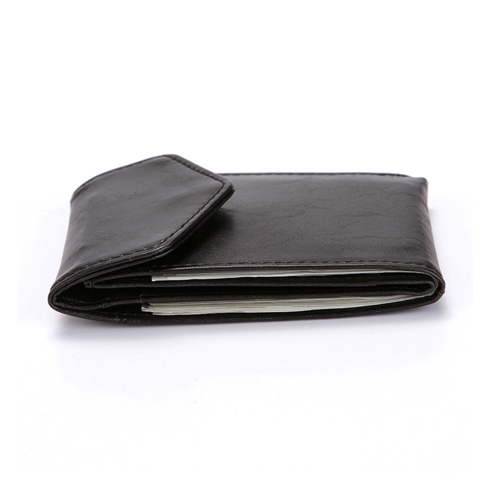 Driver's License Wallet Black Color Mens Coin Purse Man Business Clutch ...