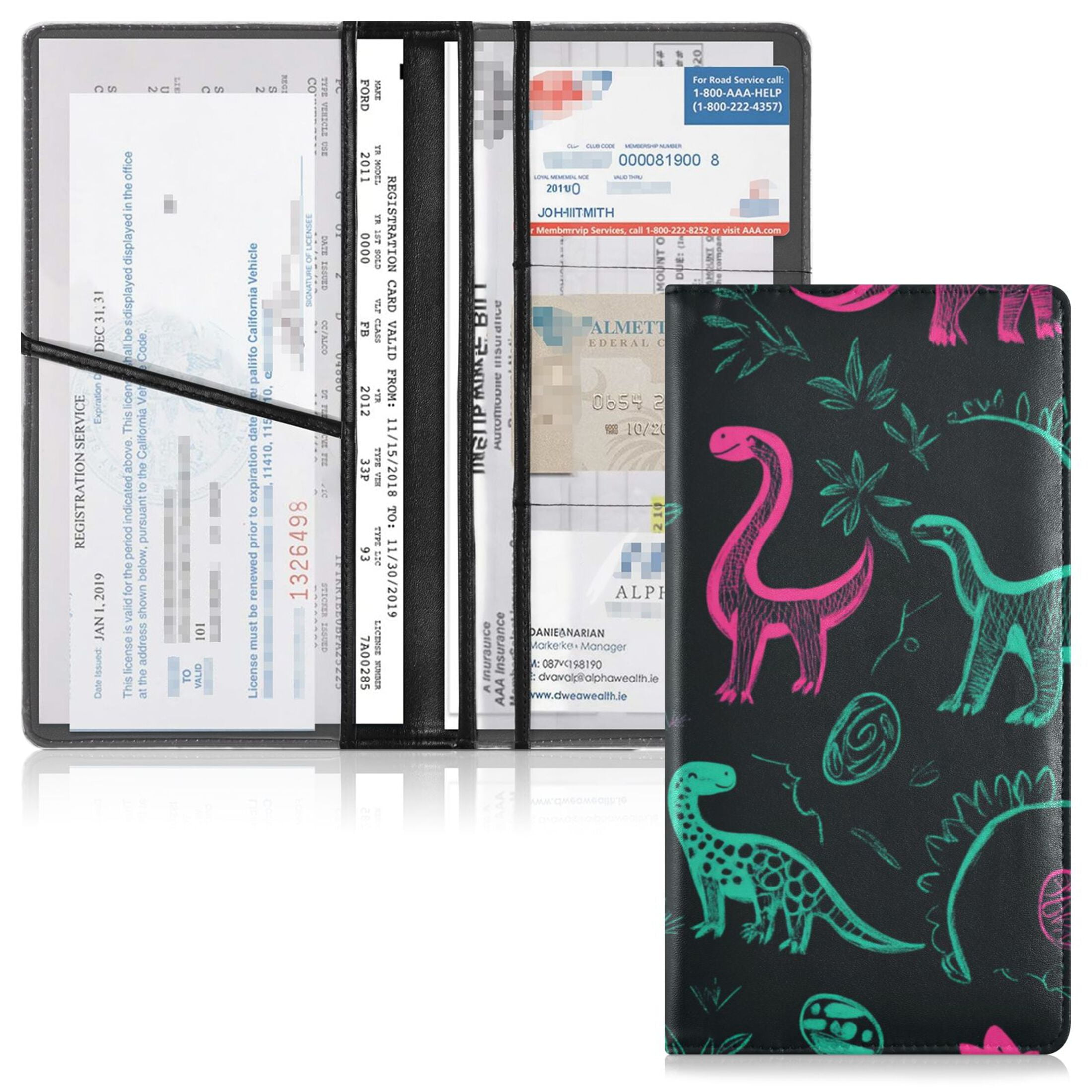 Drivers License Holder Drive License Holder Pu Leather for Travel and ...