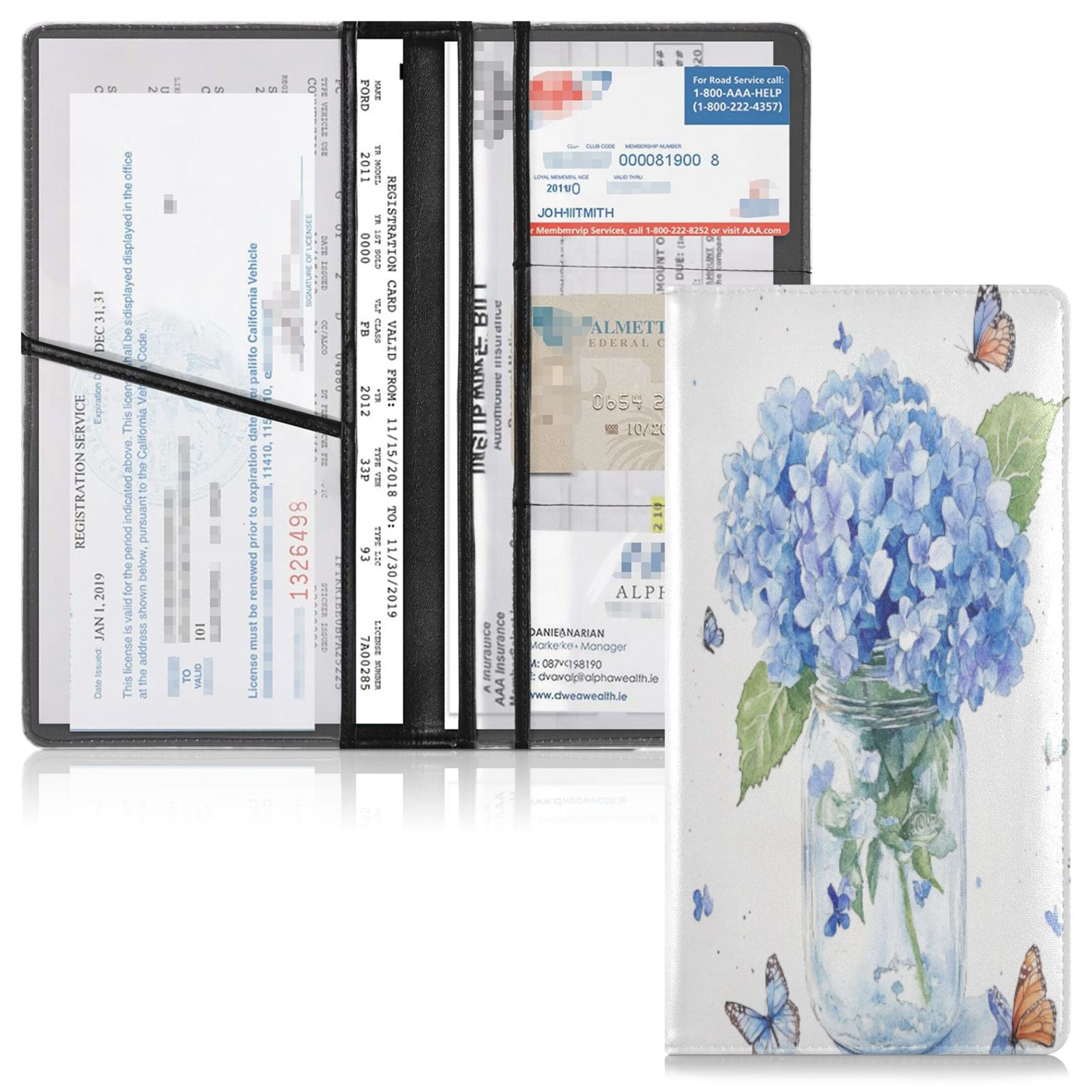 Drivers License Holder Drive License Holder Pu Leather for Travel and ...