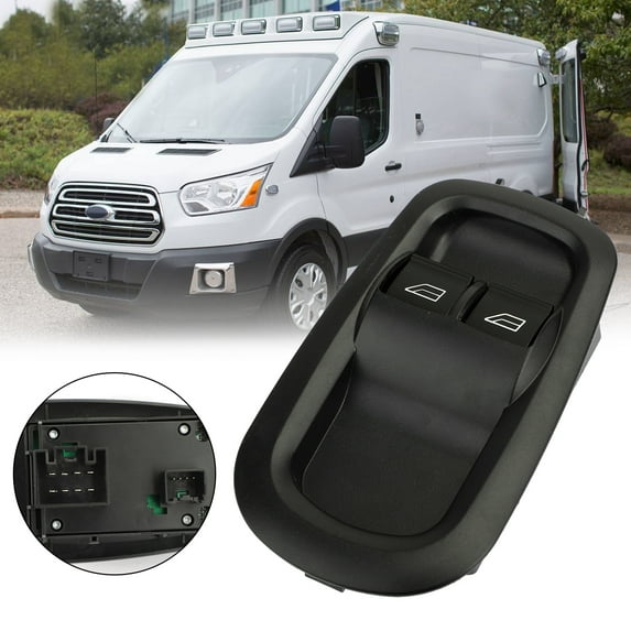 Drivers Side Door Double Window Switch For Ford Transit MK8 Custom 2014 ...