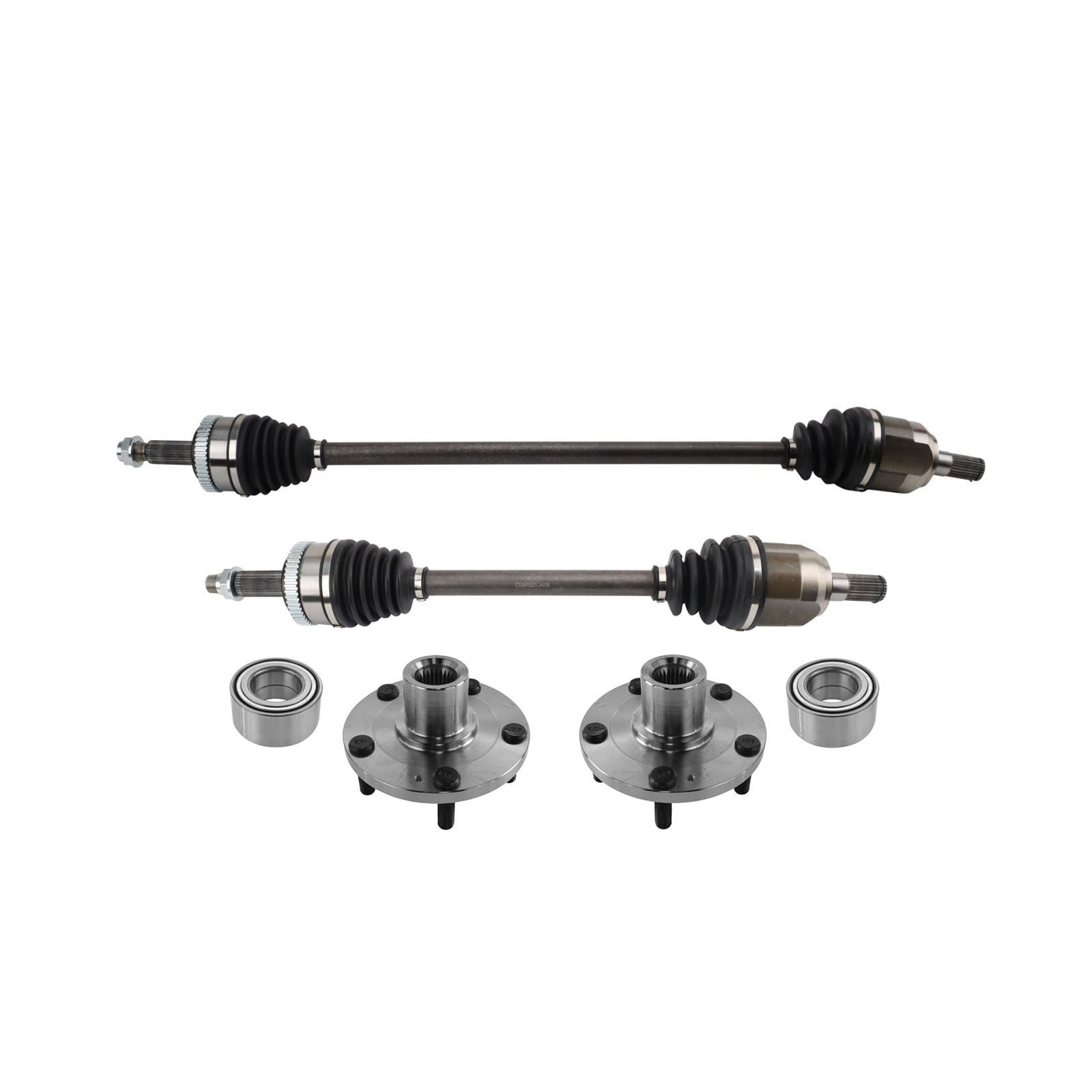Drivetrain Kit - front CV Axle Assemblies & Bearings for Sale, 6PC ...