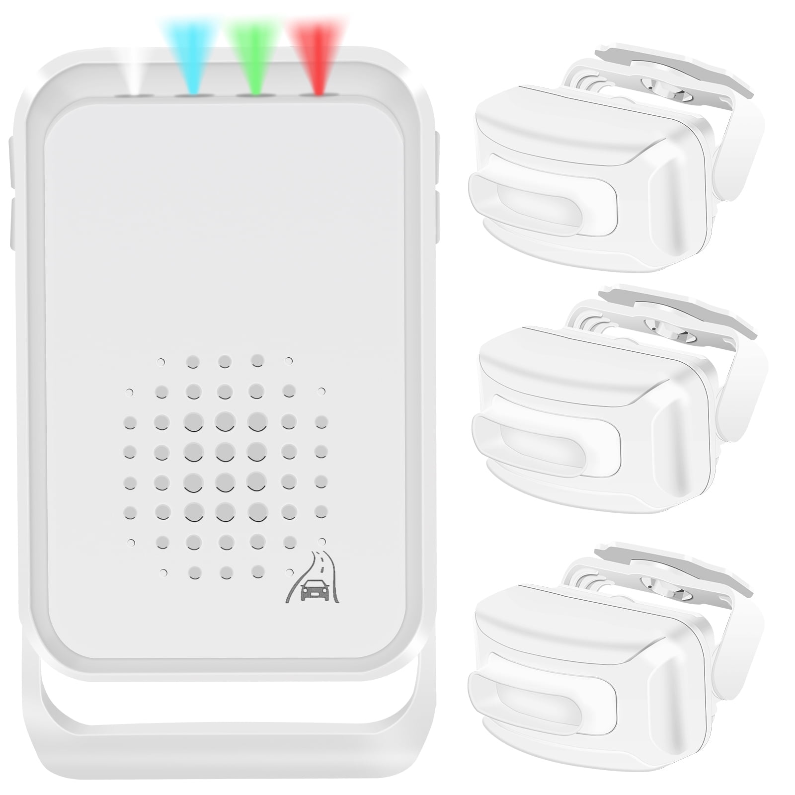 NineLeaf Driveway Alarm Wireless Weatherproof Motion Sensor, Home ...