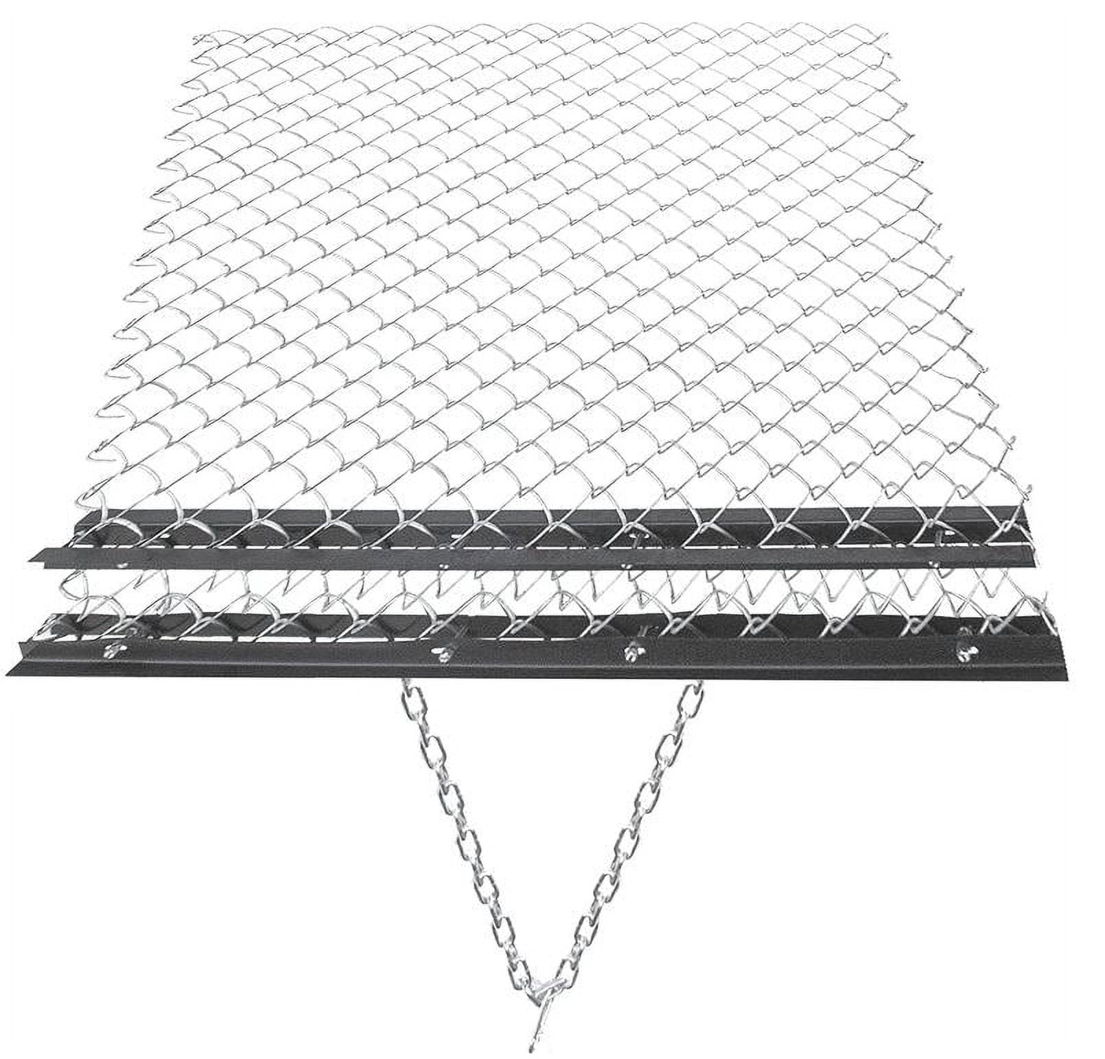 Driveway Drag, 4' x 5' Heavy Duty Steel Drag Harrow with 2 Adjustable ...