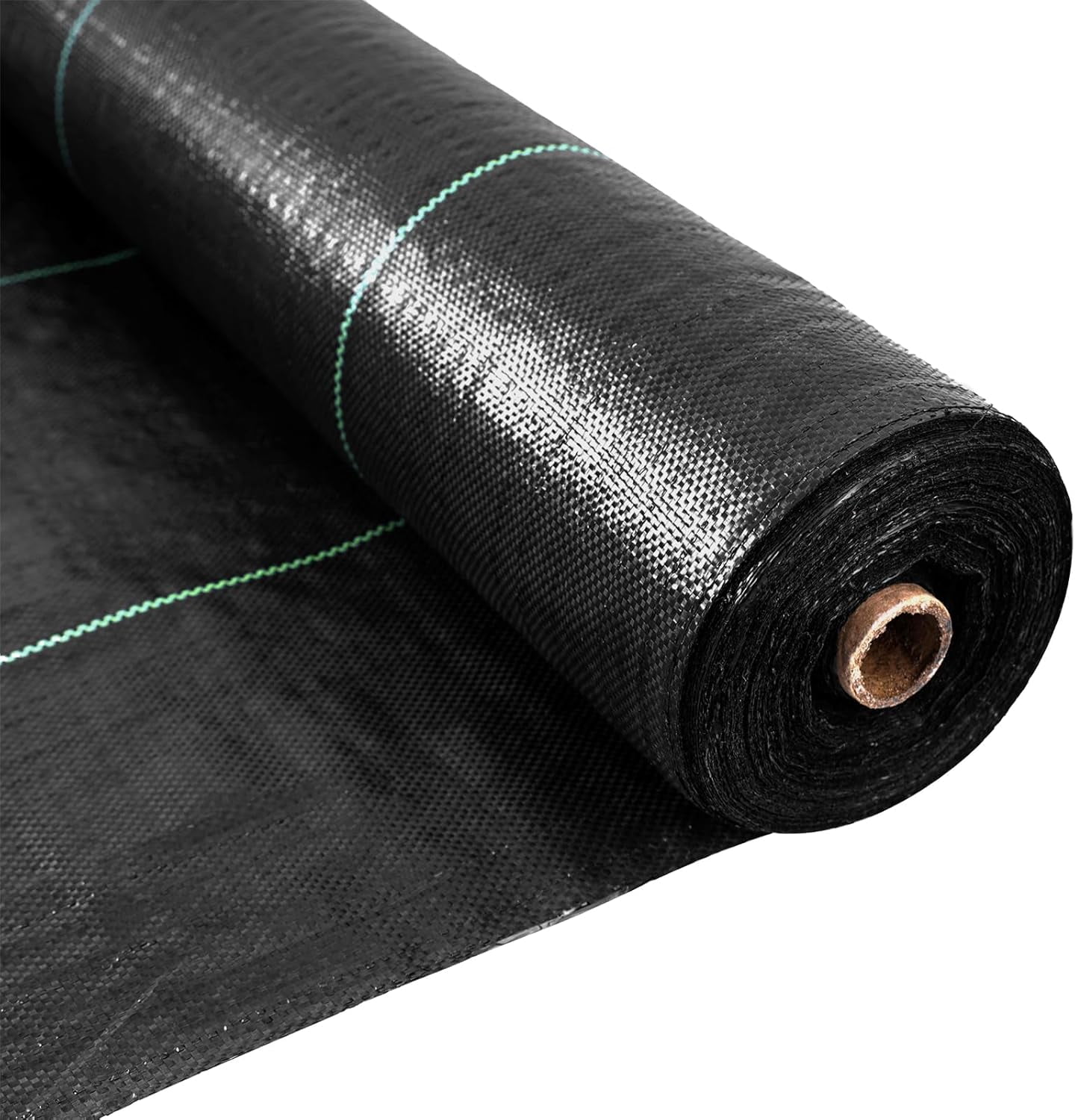 Driveway & Landscape Fabric 13ftx60ft Black Plastic, Heavy Duty ...