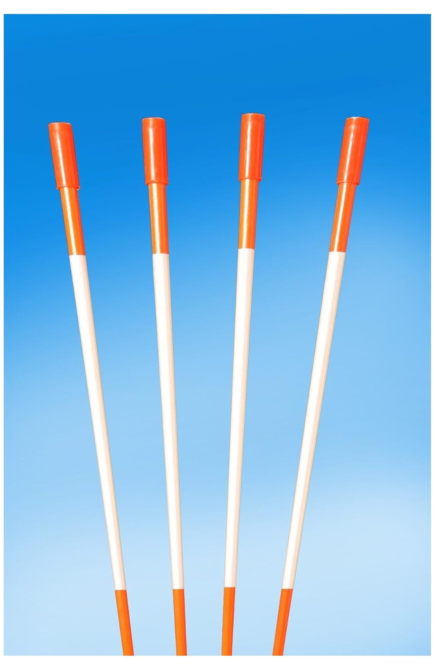 Driveway Markers, Reflective Snow Stakes, Plow Stakes,1/4" Thick X ...
