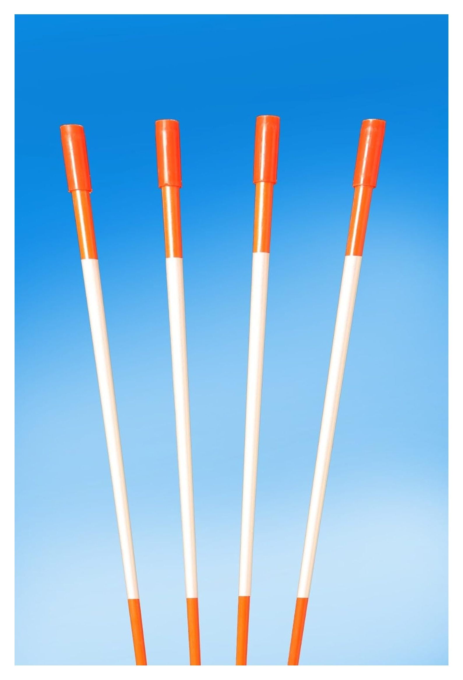 Driveway Markers, Reflective Snow Stakes, Plow Stakes,1/4" Thick X ...