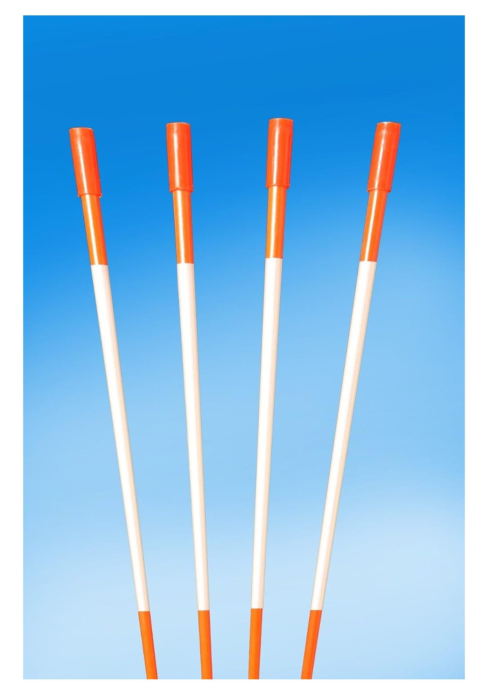 Driveway Markers, Reflective Snow Stakes, Plow Stakes,1/4" Thick X ...