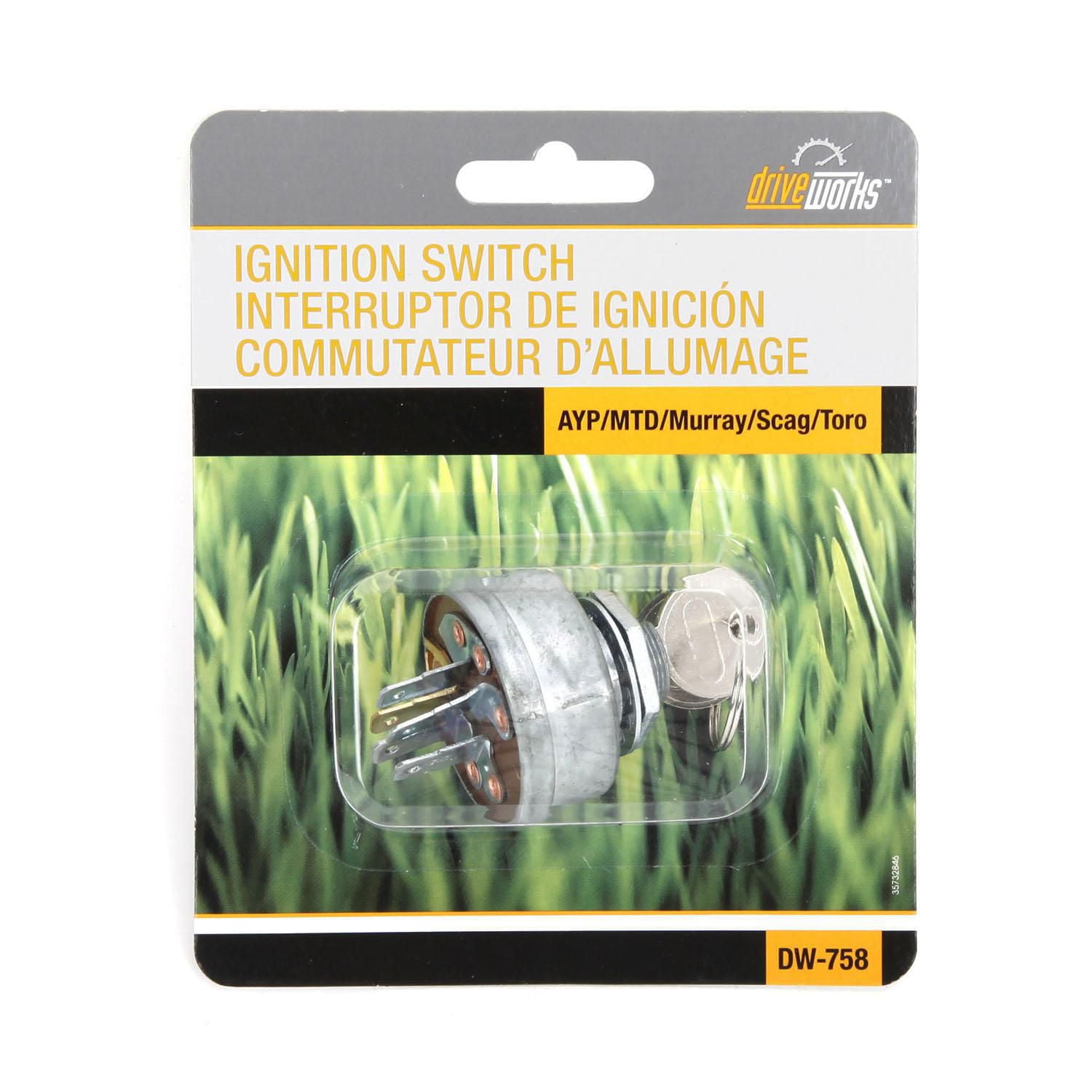 Driveworks Ignition Switch - Small Engines, 1 each, sold by each ...